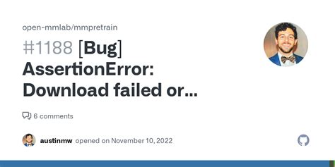 Bug Assertionerror Download Failed Or Shared Storage Is Unavailable In Distributed Training