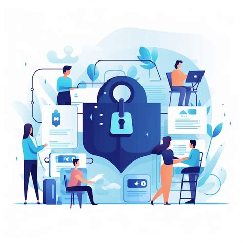 Premium Photo Data Privacy And Data Encryption Hd 8k Wallpaper Stock