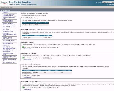How To Determine Cucm Packages Version Cisco Community