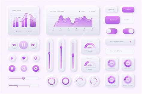 premium vector free vector ui kit elements and graphics resources for modern user interface design