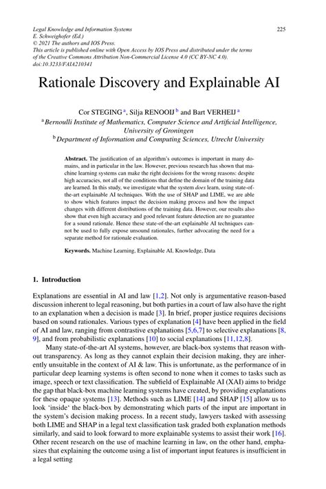 pdf rationale discovery and explainable ai