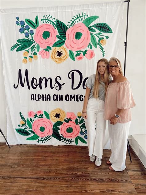 Alpha Chi Omega Moms Day Sorority Banner Sorority Inspiration Mom Day