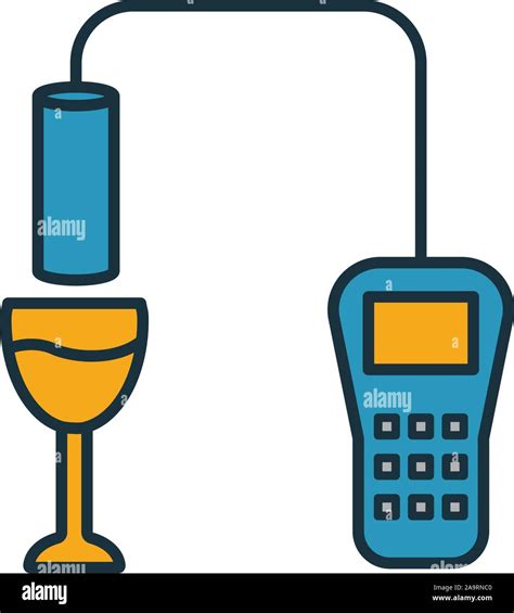 Alcohol Sensor Icon Simple Element From Sensors Icons Collection Creative Alcohol Sensor Icon