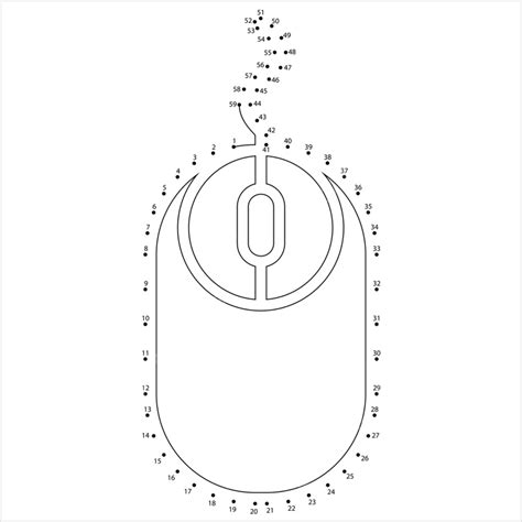 Gambar Ikon Mouse Komputer Menghubungkan Titik Titik Klip Jumlah Alat Png Dan Vektor Dengan