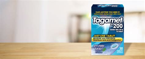 Tagamet Hb 200 Mg Cimetidine Acid Reducer And Heartburn