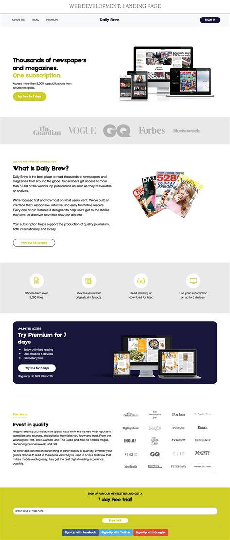 Web Development Mockups On Behance