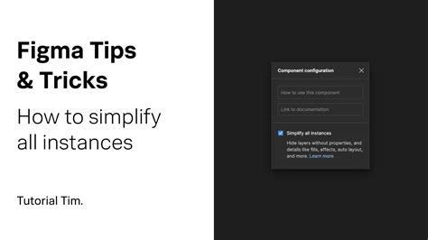 Figma Tips & Tricks: Simplify All Instances - YouTube