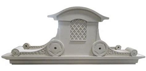 Off White Fibreglass Reinforced Plastic Pediment At Best Price In Mumbai