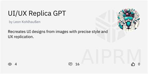 gpt ui ux replica gpt by leon kohlhaußen aiprm for chatgpt