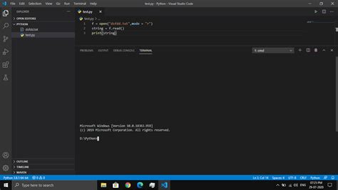 VS Code Enters In Not Responding State When Using Terminal Issue Microsoft Vscode