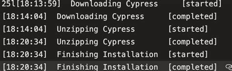 Improve Unzip Time On Windows · Issue 5861 · Cypress Iocypress · Github