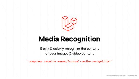 Github Meemalabs Laravel Media Recognition A Wrapper To Easily Quickly Integrate Popular