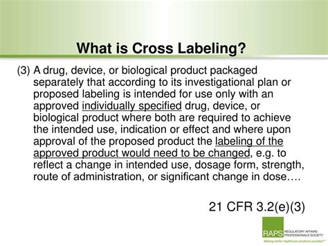 PPT Combination Products Cross Labeling And Single Entity Labeling PowerPoint Presentation