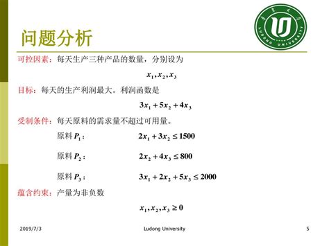 线性规划 Linear Programming Ppt Download