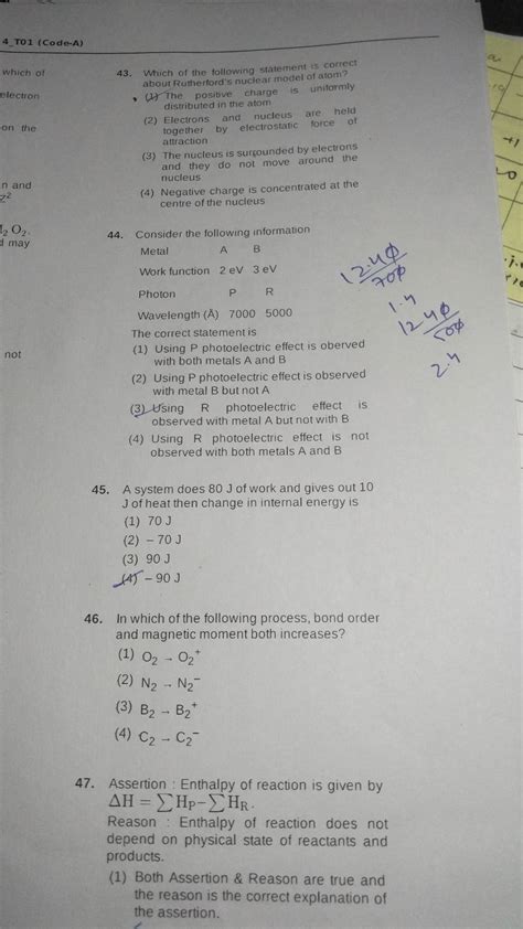 Assertion Enthalpy Of Reaction Is Given By Δh∑hp −∑hr Reason Entha Assertion Enthalpy Of Reaction Is Given By Δh∑hp −∑hr Reason Entha