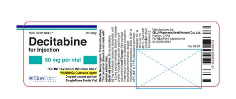 Decitabine Package Insert Prescribing Information