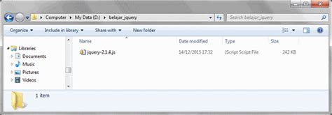Cahyas Blog Membedah Jquery Dan Cara Menghubungkan File Html Dengan