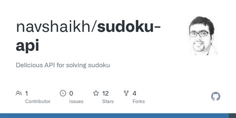 GitHub Navshaikh Sudoku Api Delicious API For Solving Sudoku