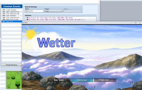 Customize Maps And Battles Using Weather Mz Plugin Collection Rpg