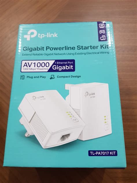 Tp Link Gigabit Powerline Starter Kit Av1000 Computers And Tech Parts And Accessories Cables