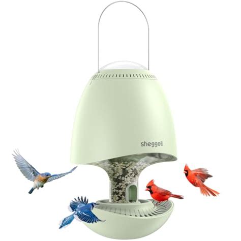 Spinning Squirrel Proof Bird Feeder Ultimate Outdoor Seed Protection