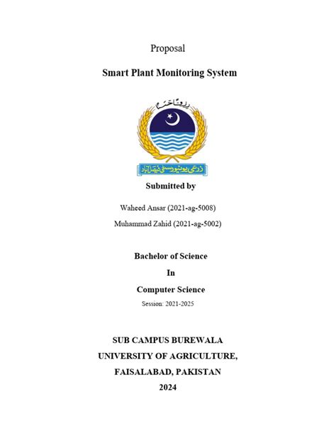 smart plant monitoring system pdf internet of things mobile app