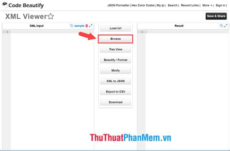 Đọc File Xml Online