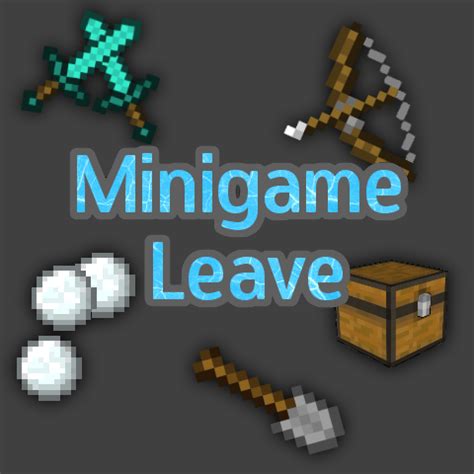 Overview MinigameLeave Bukkit Plugins Projects Bukkit