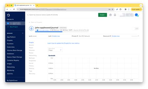 Deploy Using Docker Compose On DigitalOcean Journey Self Hosted Sync
