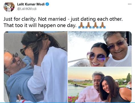 Sushmita Sen Finds Love In Businessman Lalit Modi Pics Inside