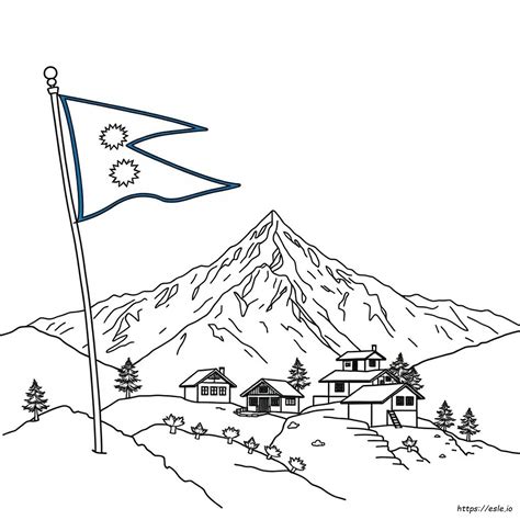 Nepal Coloring Pages