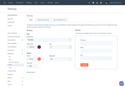 Hubspot Forms Hubspot