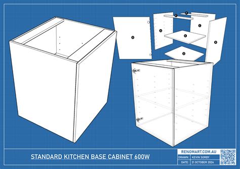 Wall Kitchen Cabinet Basic Carcass Plan Kitchen Cabinet Plans