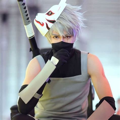 Naruto Shippuden Kakashi Hatake Cosplay