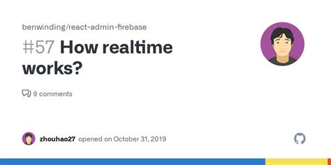 How Realtime Works Issue Benwinding React Admin Firebase GitHub