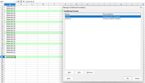 peculiarity of conditional formatting english ask libreoffice