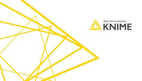 realizza progetti di data science o machine learning utilizzando knime