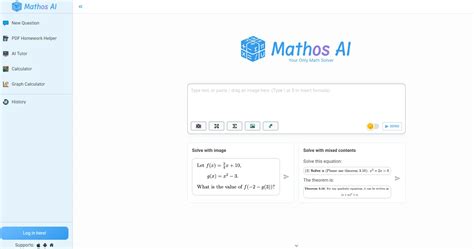 Mathos AI 功能优点缺点及使用案例