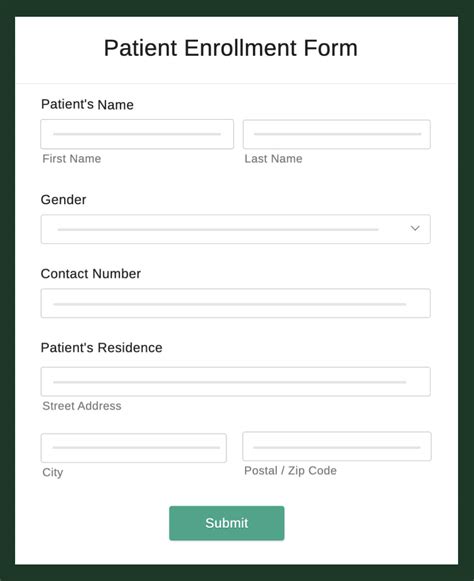 Form Builder For Hipaa Compliance Zoho Forms