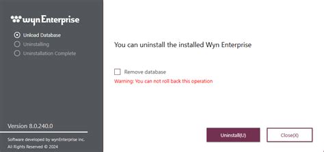 Perform Gui Installation Wyn Documentation