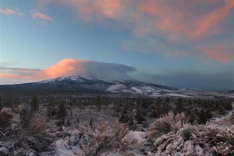 Mount Shasta Winter Arrived Early Hike Mt Shasta