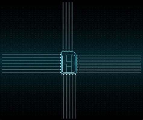 Embedded Sim Concept New Mobile Communication Technology Concept For