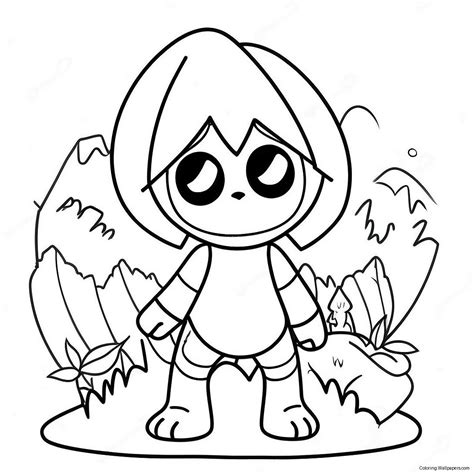 Deltarune Coloring Page 64393 50949