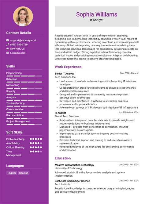 14 It Engineer Resume Examples And Templates For 2025 Cvdesigner Ai