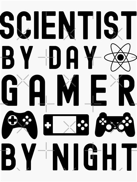 Nerdy Scientist Gamer Scientist By Day Gamer By Night Biology Gamer Chemistry Gamer