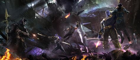 25 Pieces Of Concept Art From Avengers Infinity War Bleeding Cool