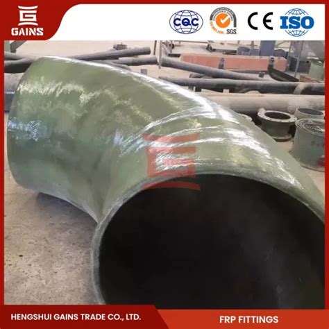 Gains Grp Fitting Suppliers 12 Fiberglass Elbow China Frp Y Type Pipe