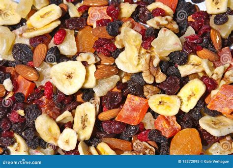 Trail Mix Snack Food Stock Image Image Of Organic Banana 15372095