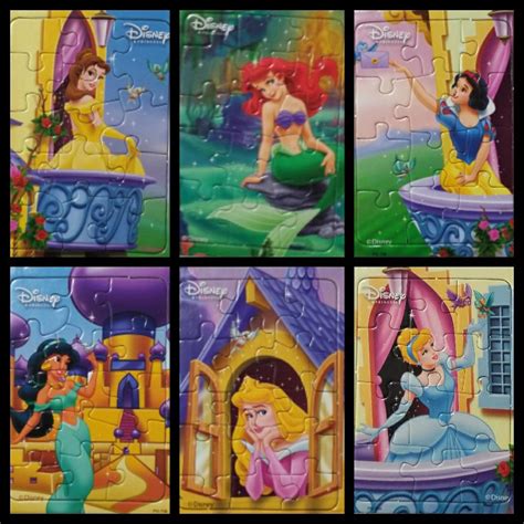 Disney Princess Puzzles Hobbies Toys Memorabilia Collectibles Vintage Collectibles On