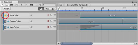 unity manual track list and track headers